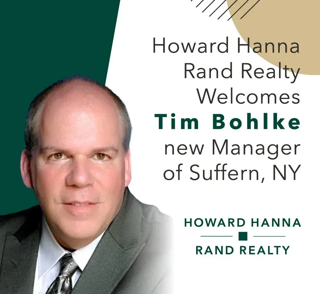 Timothy Bohlke Named Manager of Howard Hanna | Rand Realty's Suffern Office