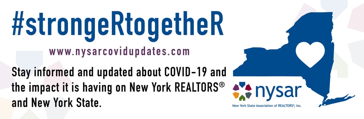 The New York State Association of Realtors posted online the latest ...