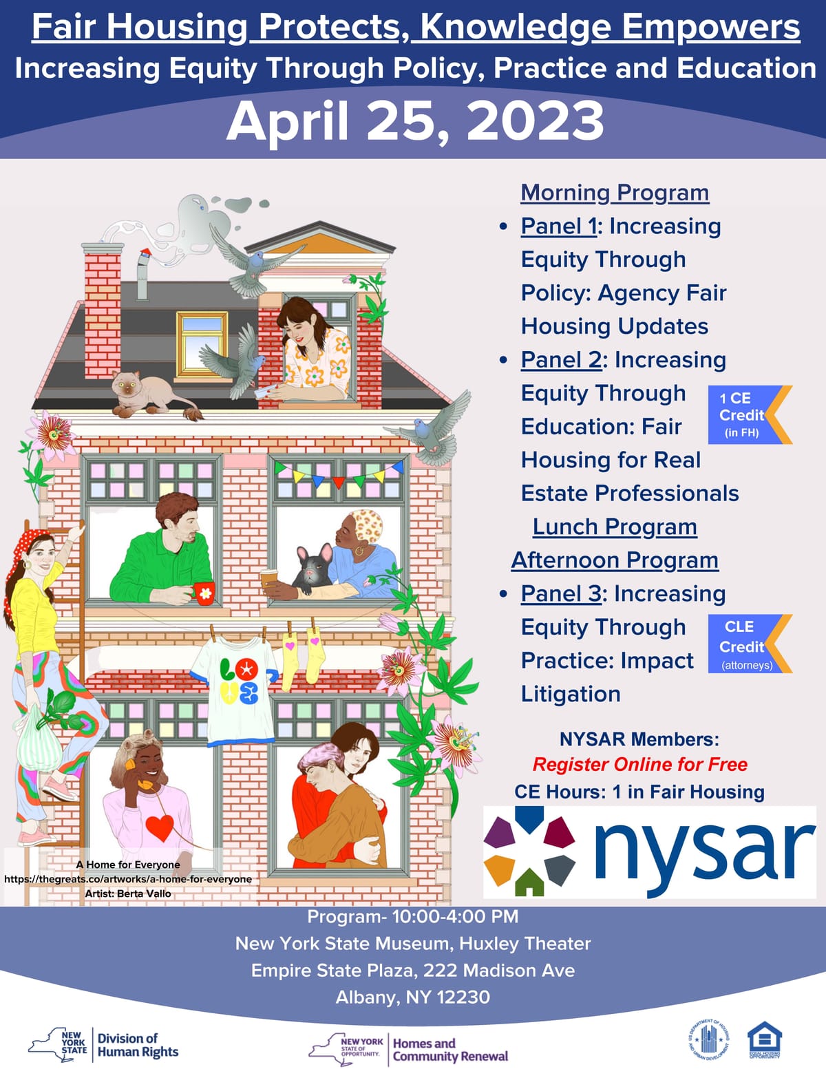 In honor of Fair Housing Month, the New York State Division of Human ...
