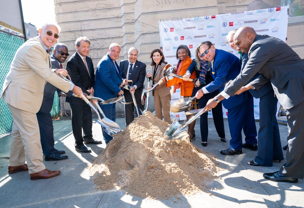 New York Gov. Kathy Hochul joined officials with state and City of ...