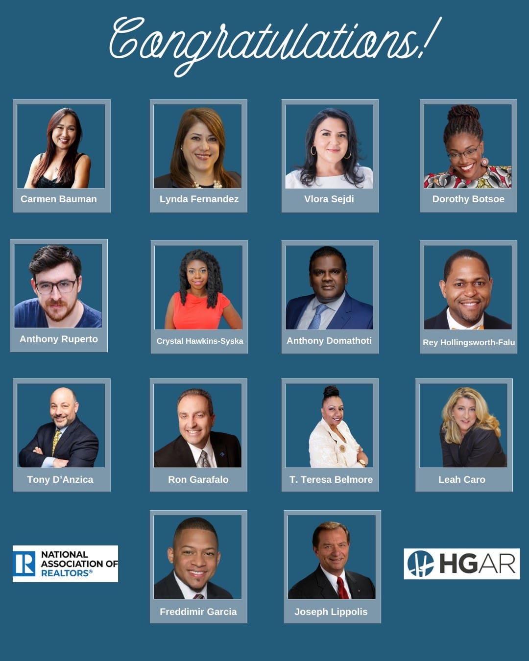 HGAR Salutes Members and Staff Appointed to NAR Committees for 2025