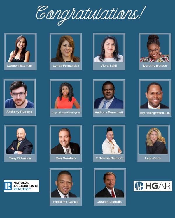 HGAR Salutes Members and Staff Appointed to NAR Committees for 2025
